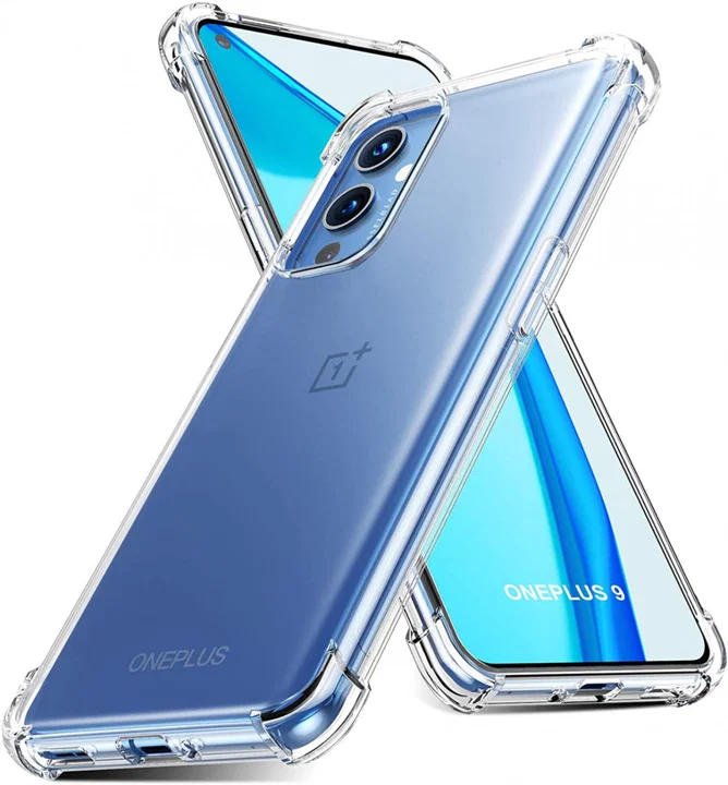 OnePlus 9 Hoesje TPU Schokbestendig Back Cover Transparant | gsmpunt
