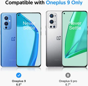 OnePlus 9 Hoesje TPU Schokbestendig Back Cover Transparant | gsmpunt