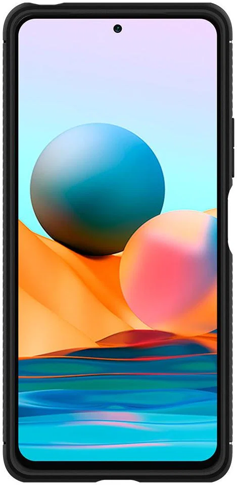 Spigen Rugged Armor Xiaomi Redmi Note 10 Pro Hoesje Back Cover Zwart ...