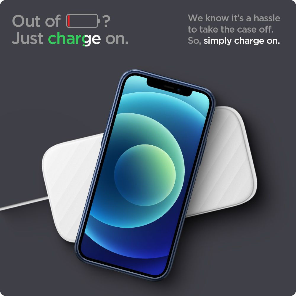 Spigen Optik Crystal Apple iPhone 12 Hoesje Transparant/Blauw | gsmpunt