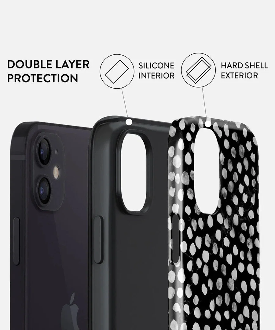 Burga Tough Case iPhone 12 / 12 Pro Hoesje Night Sky Print | gsmpunt