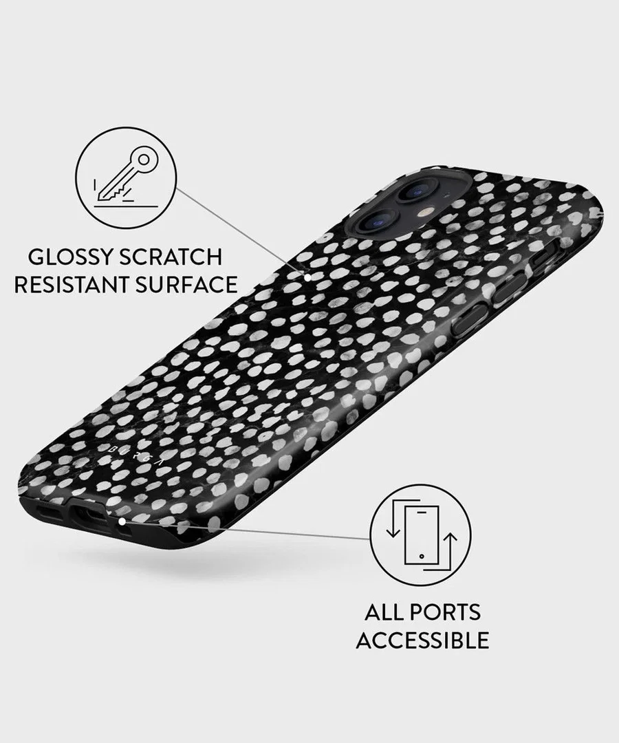 Burga Tough Case iPhone 12 / 12 Pro Hoesje Night Sky Print | gsmpunt