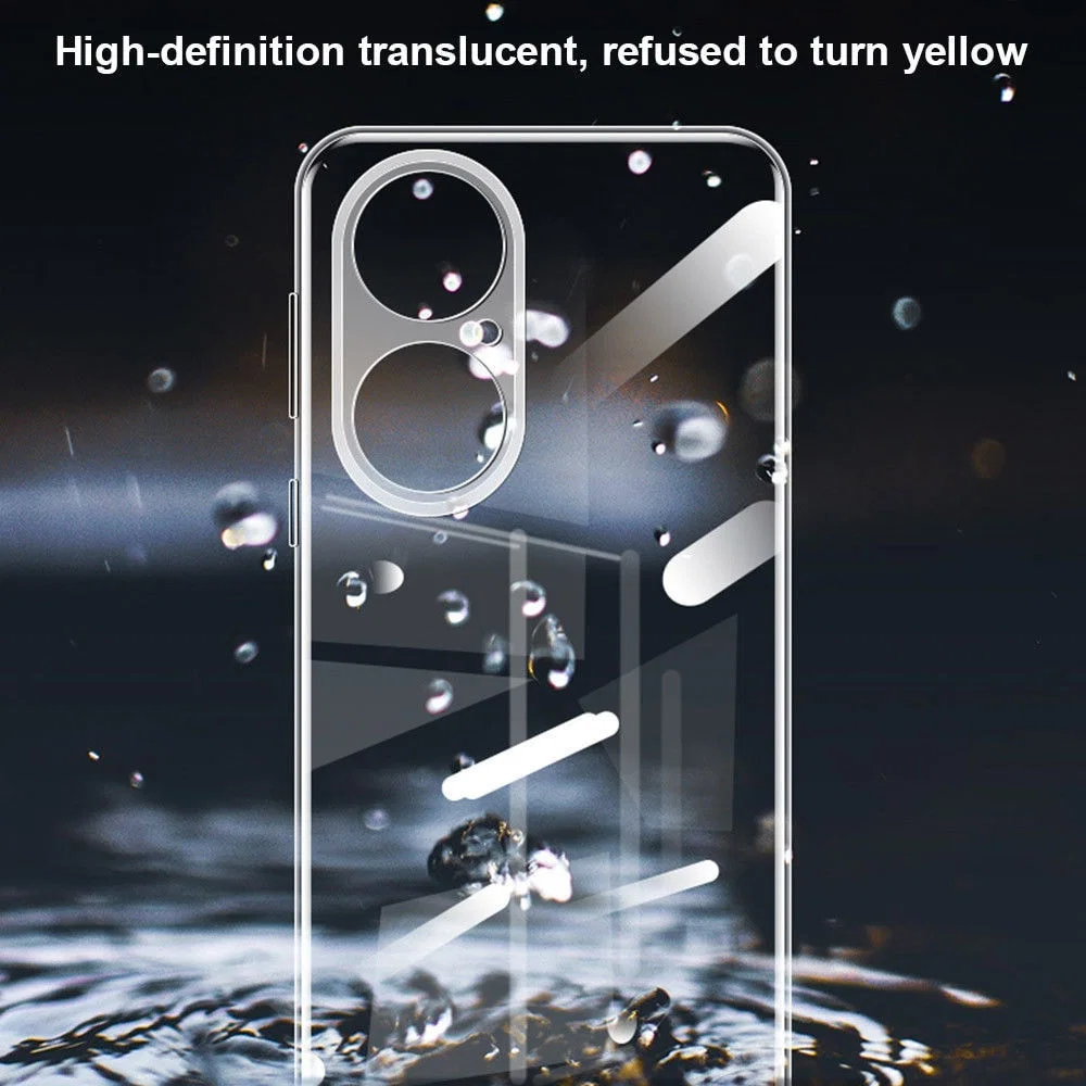 Huawei P50 Pro Hoesje Dun TPU Back Cover Transparant | gsmpunt