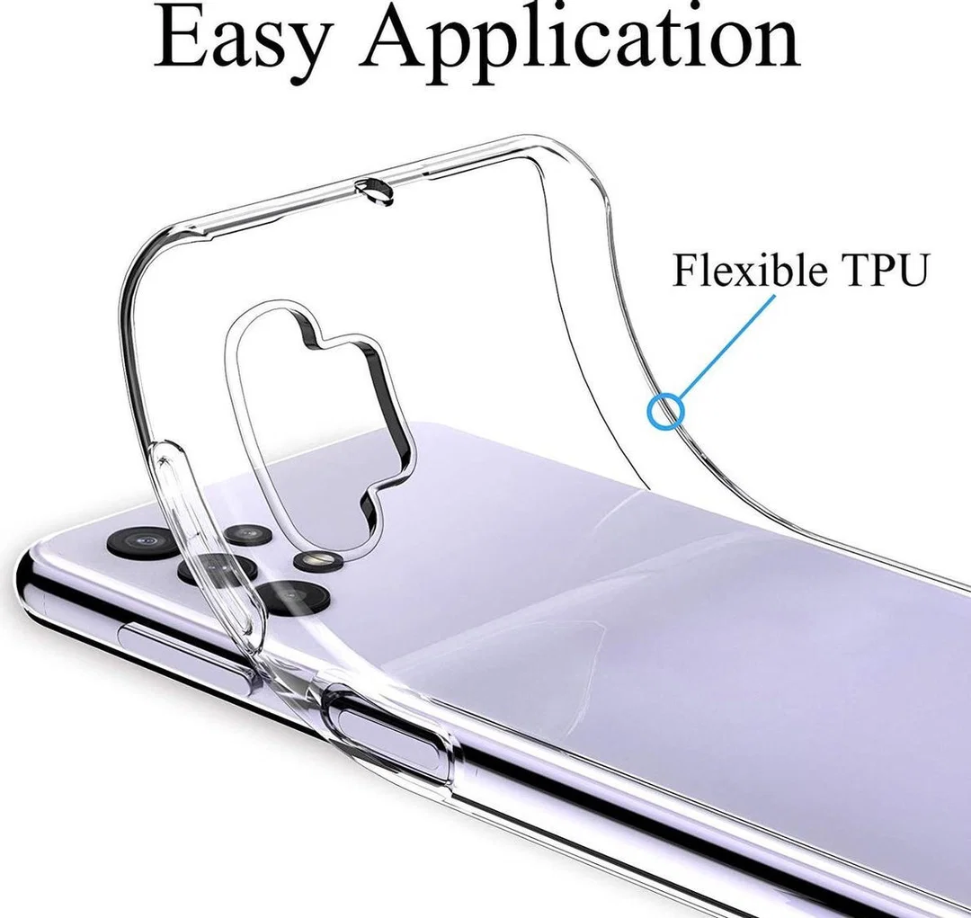 Samsung Galaxy A32 4G Hoesje Dun TPU Back Cover Transparant | gsmpunt