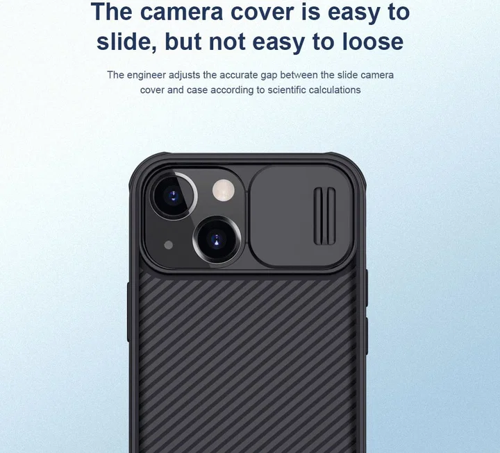 Nillkin CamShield Apple iPhone 13 Mini Hoesje met Camera Slider Groen ...