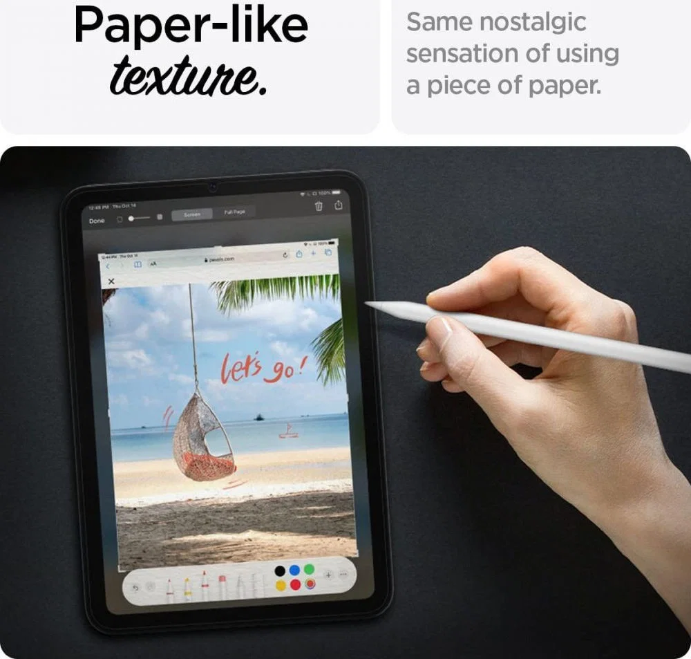 Spigen Paper Touch Pro iPad Mini 6 Screen Protector Display Folie | gsmpunt