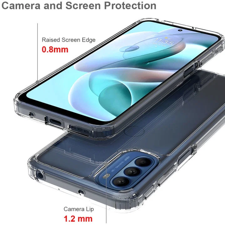 Motorola Moto G31 / G41 Hoesje Dun TPU Back Cover Transparant | gsmpunt