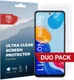 Rosso Redmi Note 11 5G / 11S Ultra Clear Screen Protector Duo Pack ...