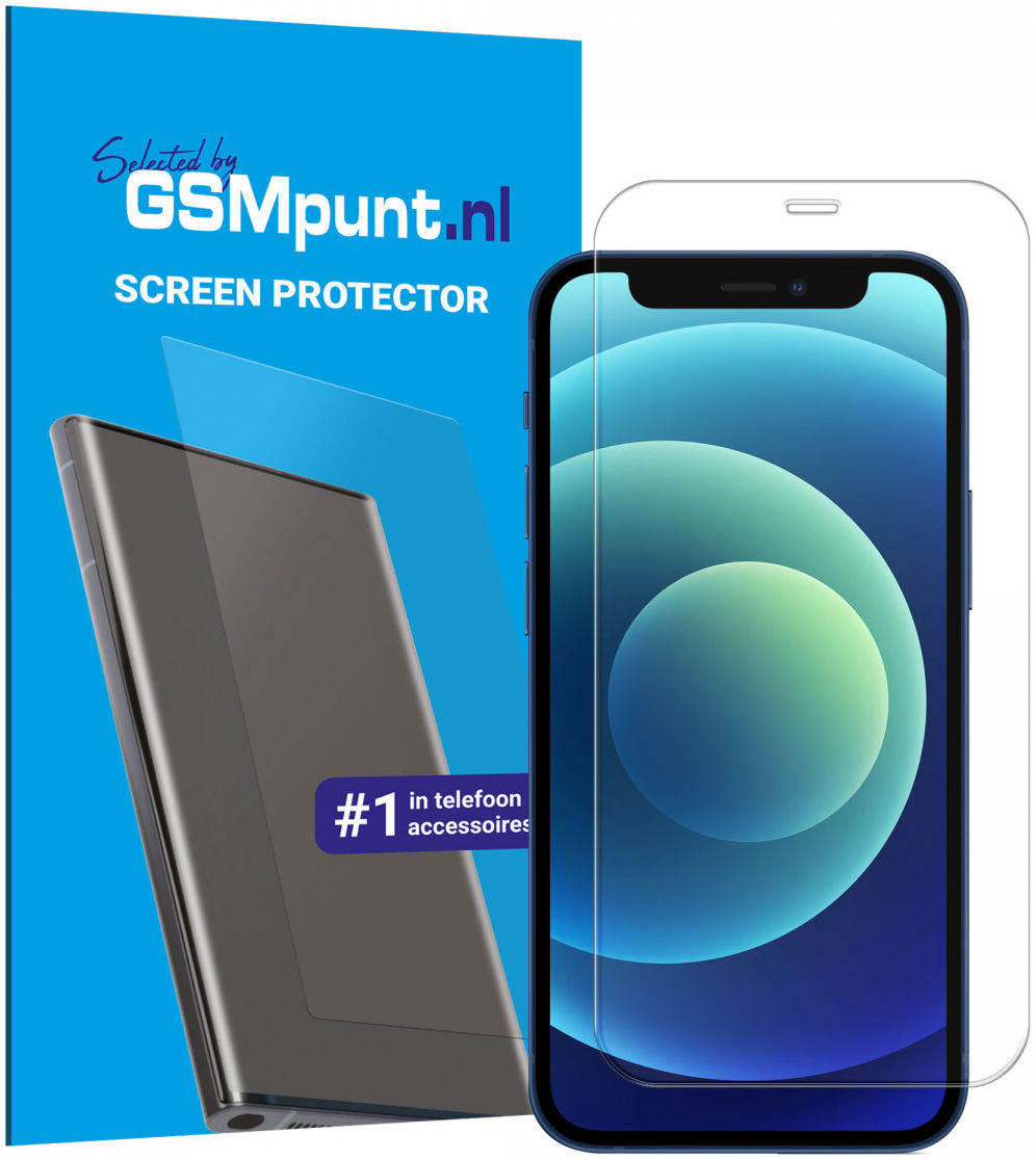 Apple iPhone 12 Mini Tempered Glass Case Friendly Screenprotector | gsmpunt
