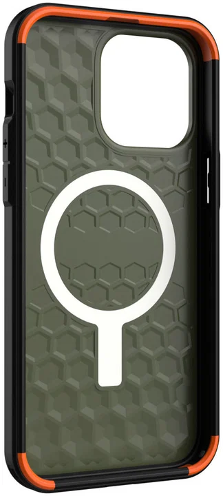 Urban Armor Gear Civilian iPhone 14 Pro Max Hoesje MagSafe Olive | gsmpunt