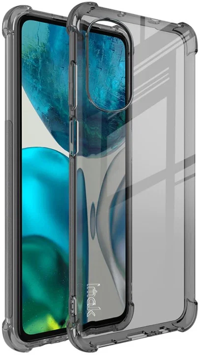 IMAK Motorola Moto G52 / G82 Hoesje + Screen Protector Zwart | gsmpunt