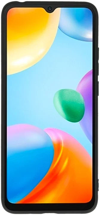 Xiaomi Redmi 10C Hoesje Dun TPU Matte Back Cover Zwart | gsmpunt