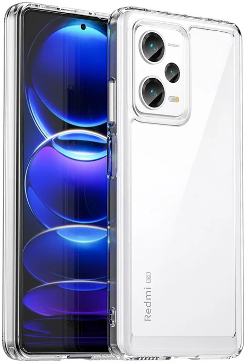 Xiaomi Redmi Note 12 Pro Plus Hoesje Acryl Back Cover Transparant | gsmpunt