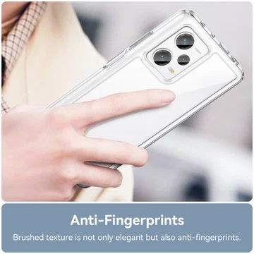 Xiaomi Redmi Note 12 Pro Plus Hoesje Acryl Back Cover Transparant | gsmpunt
