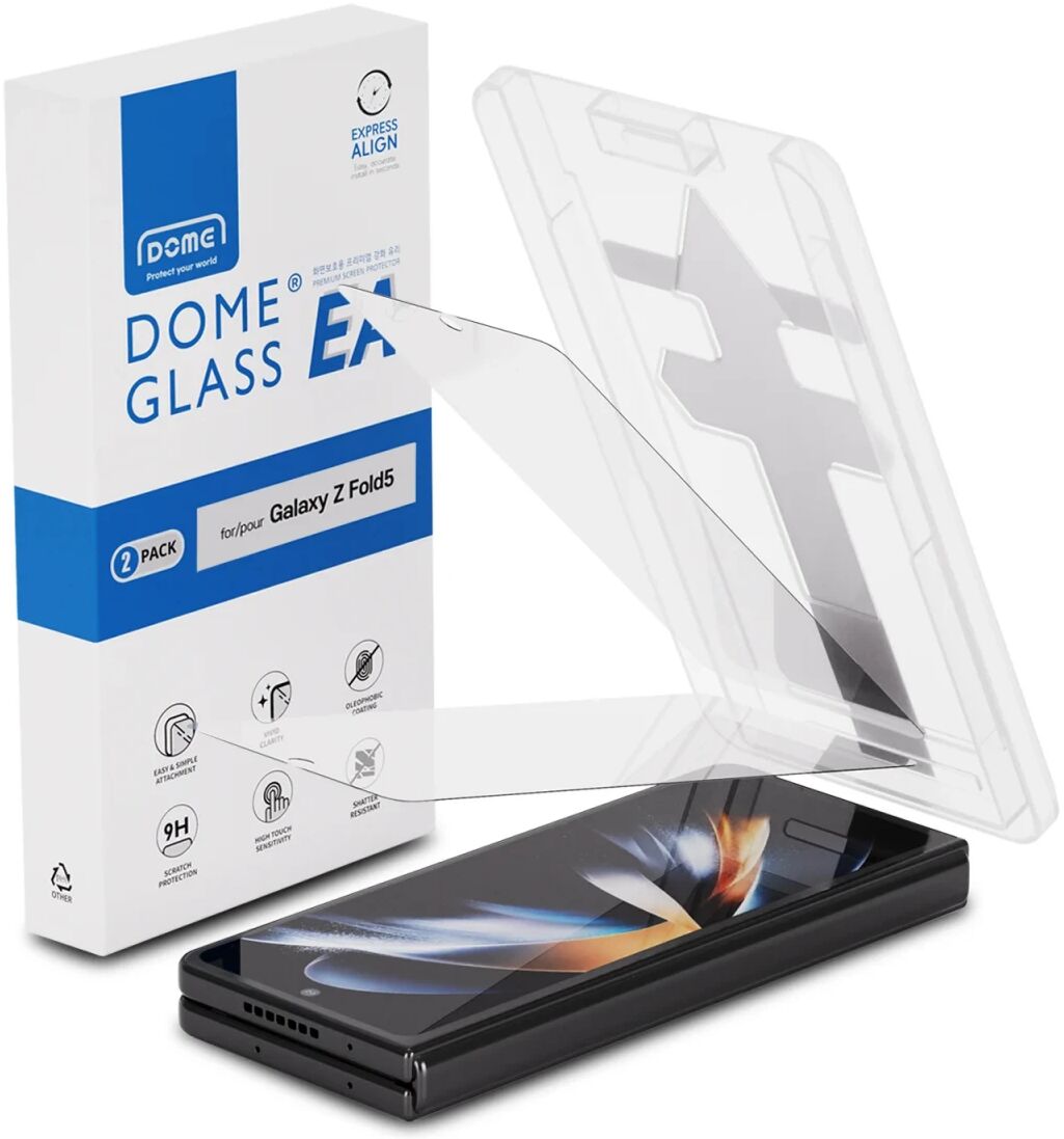 Whitestone EA Glass Samsung Galaxy Z Fold 5 Screen Protector 2-Pack ...