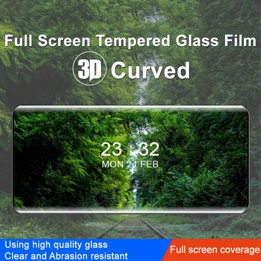 IMAK 3D Curved Honor Magic5 Pro Screenprotector Tempered Glass | gsmpunt