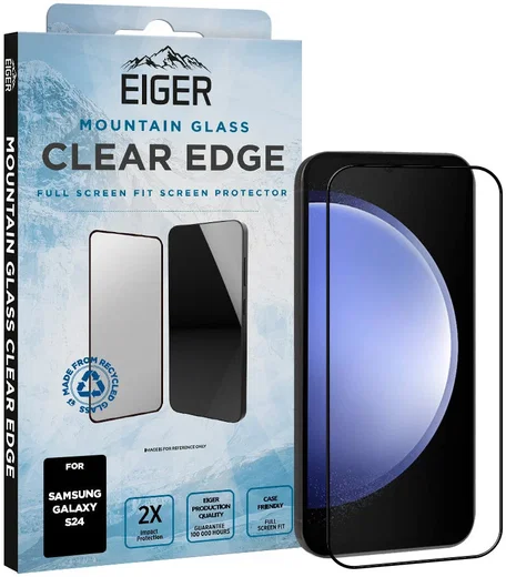 Eiger Mountain Glass Edge Samsung Galaxy S24 Screen Protector | gsmpunt
