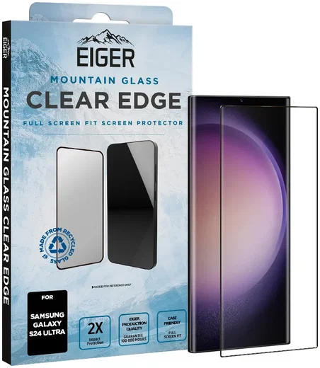 Eiger Mountain Glass Edge Samsung Galaxy S24 Ultra Screen Protector ...
