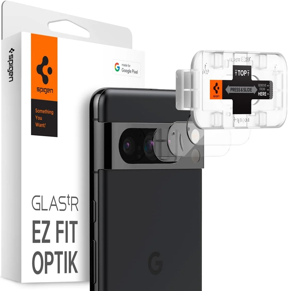Spigen Optik Pro Google Pixel 8 Pro Camera Protector Clear (2-Pack ...