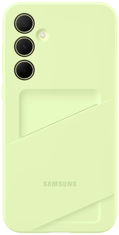 Origineel Samsung Galaxy A35 Hoesje Card Slot Cover Groen | gsmpunt