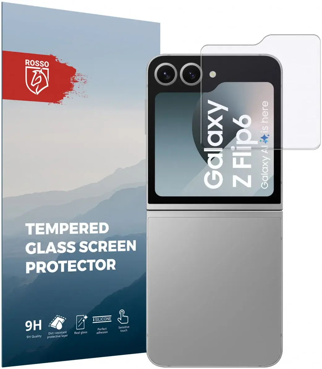 Rosso Samsung Galaxy Z Flip 7 FE / 6 Tempered Glass Screen Protector ...