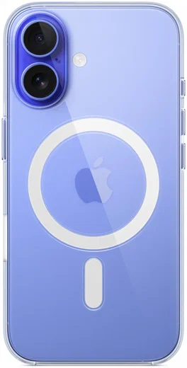 Origineel Apple iPhone 16 Hoesje MagSafe Clear Case Transparant | gsmpunt