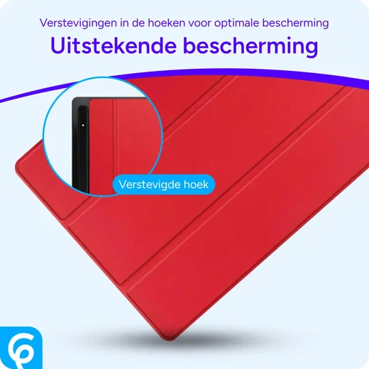 Samsung Tab S10 Lite / S10 FE / S9 (FE) Hoes Tri-Fold Book Case Kunst ...