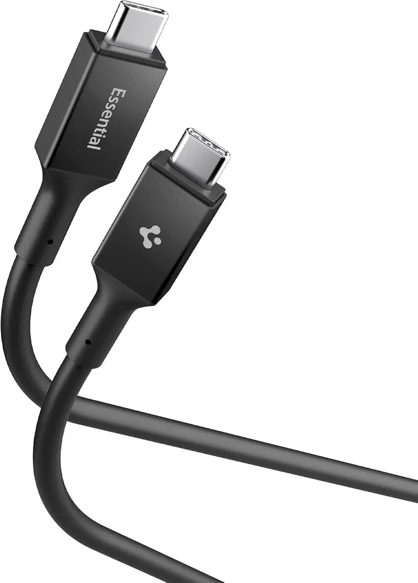 Spigen Essential USB-C naar USB-C Kabel 100W Fast Charge 2 Meter Zwart ...