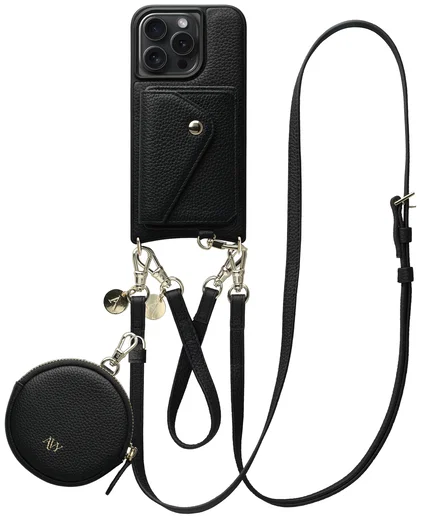 AVY Apple iPhone 15 Pro Max - Statement Kit - Zwart - Leather Set | gsmpunt