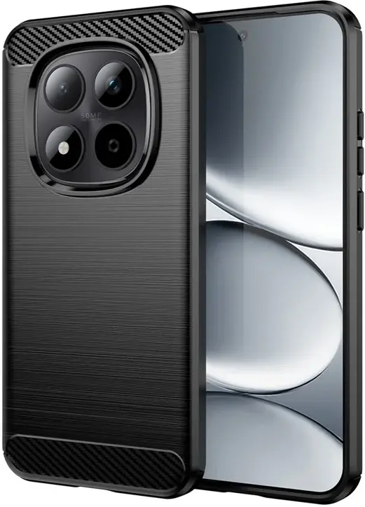 Xiaomi Redmi Note 15 Pro Plus Hoesje Geborsteld TPU Flexibele Back ...