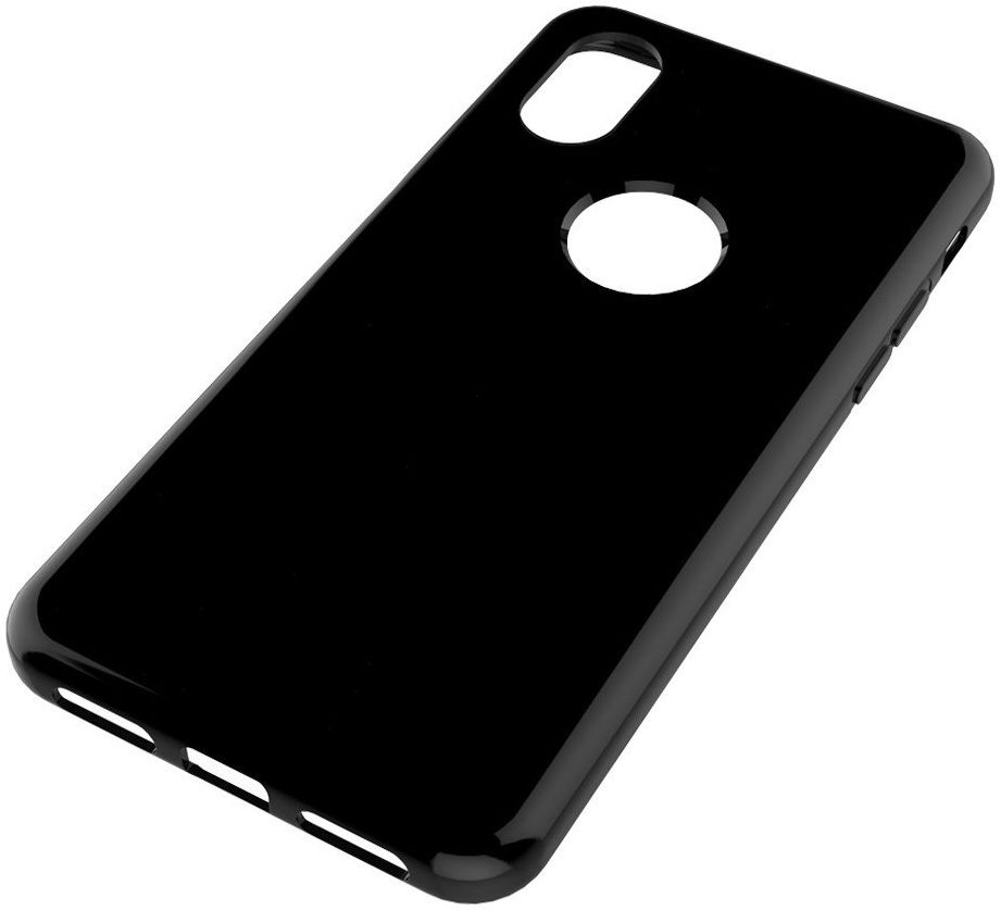 Apple iPhone X TPU Case Zwart | gsmpunt