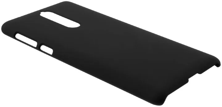 Nokia 8 Rubber Coat Hard Case Zwart | gsmpunt