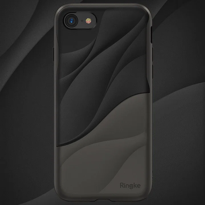 Ringke Wave Apple iPhone 7 / 8 Hoesje Gunmetal | gsmpunt