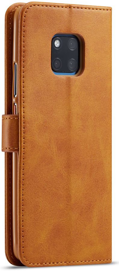 Huawei Mate 20 Pro Stand Portemonnee Bookcase Hoesje Bruin | gsmpunt