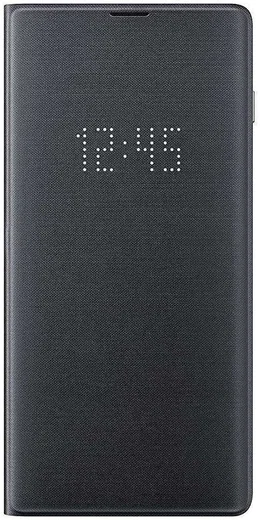 Samsung Galaxy S10 Plus LED View Cover Zwart | gsmpunt