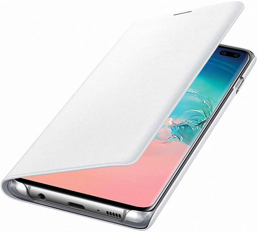 Samsung Galaxy S10 Plus LED View Cover Wit | gsmpunt