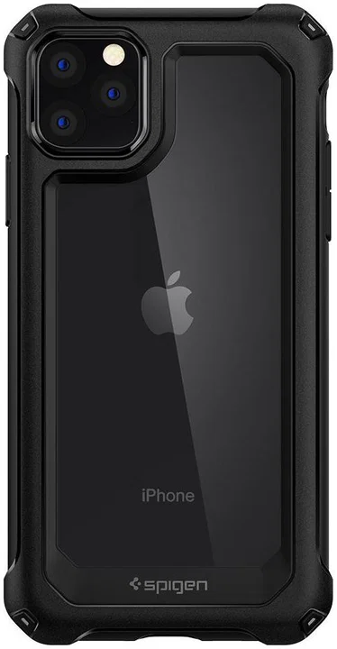 Spigen Gauntlet Apple iPhone 11 Pro Max Hoesje Carbon Zwart | gsmpunt