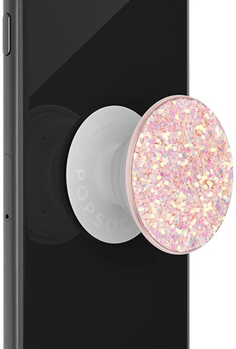 PopSockets PopGrip PopTop Premium Greep en Standaard Sparkle Rose | gsmpunt