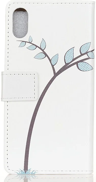 Alcatel 1B (2020) Book Case Hoesje Wallet met Print Two Owls in a Tree ...