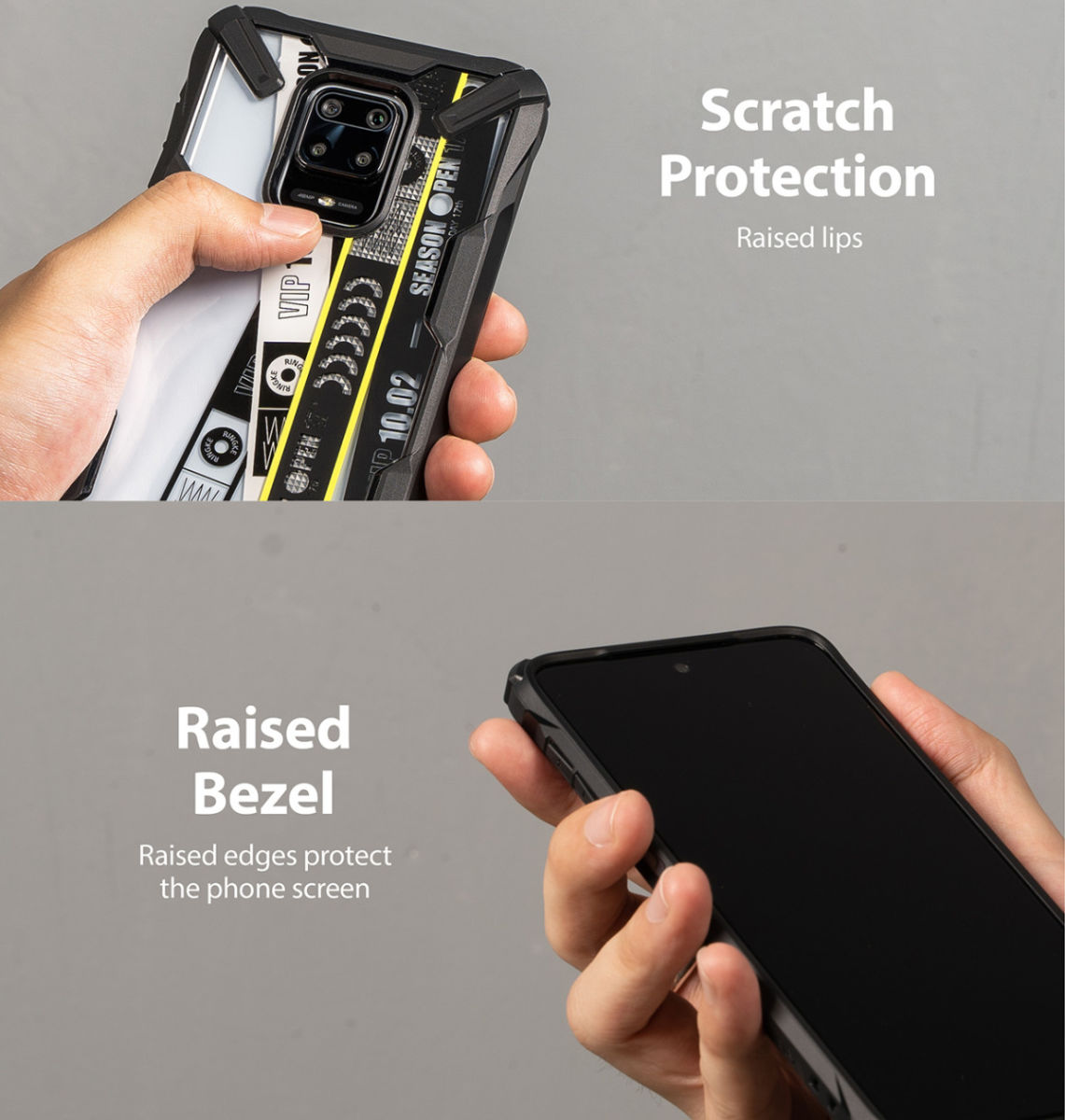Ringke Fusion X Design Xiaomi Redmi Note 9S / Note 9 Pro Ticketband ...