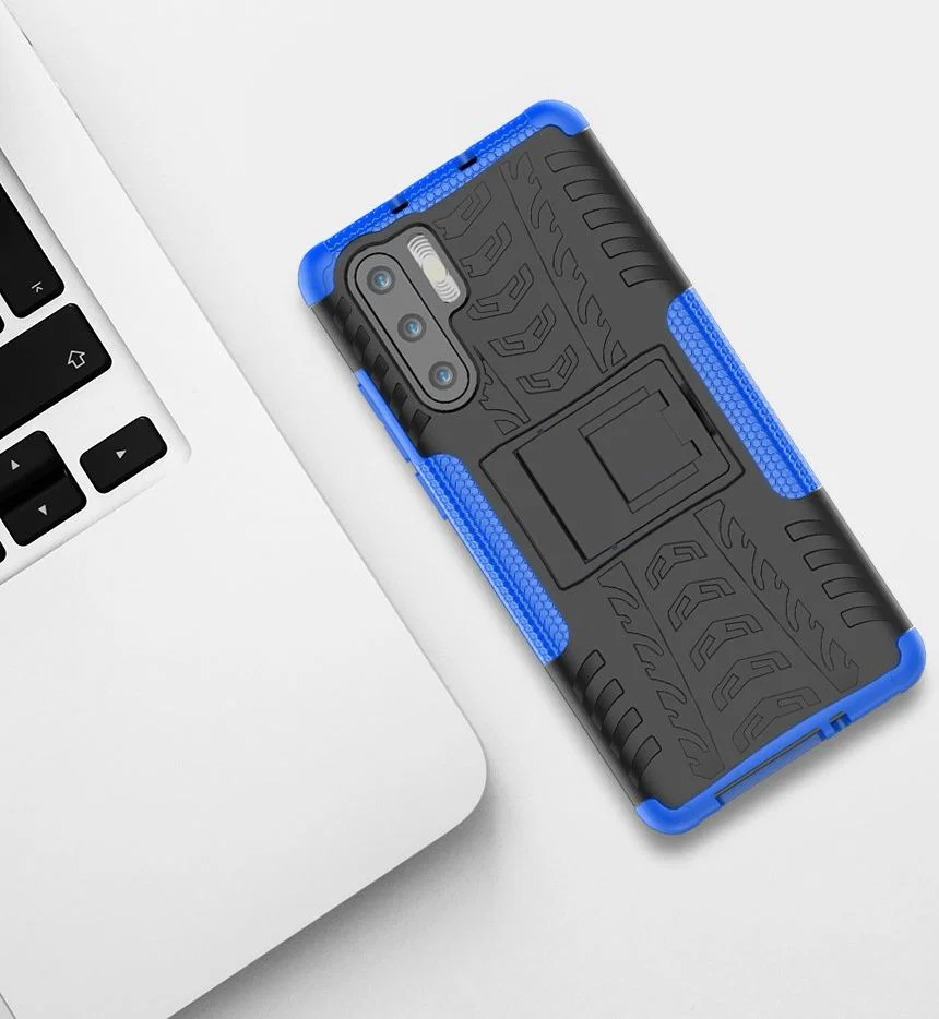 Hybride Huawei P30 Pro Back Cover Blauw | gsmpunt