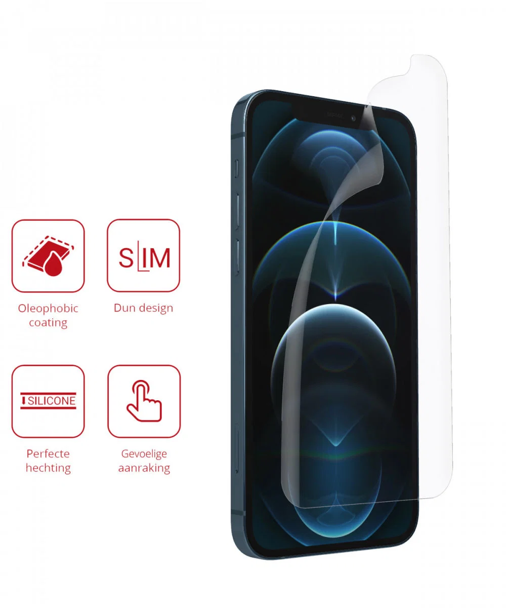 Rosso Apple iPhone 12 Pro Ultra Clear Screen Protector Duo Pack | gsmpunt