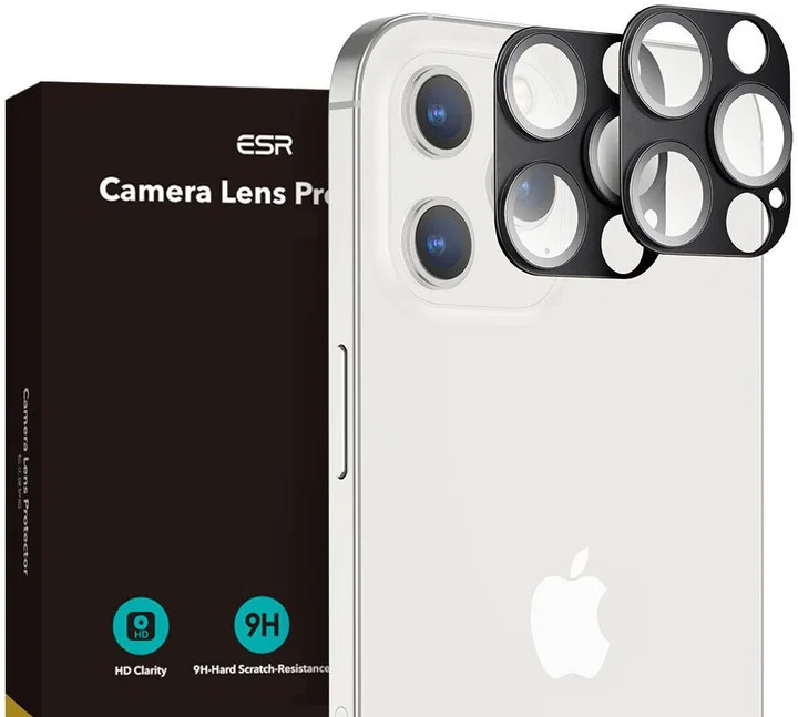 ESR iPhone 12 Pro Max Tempered Glass Camera Lens Protector (2-Pack ...